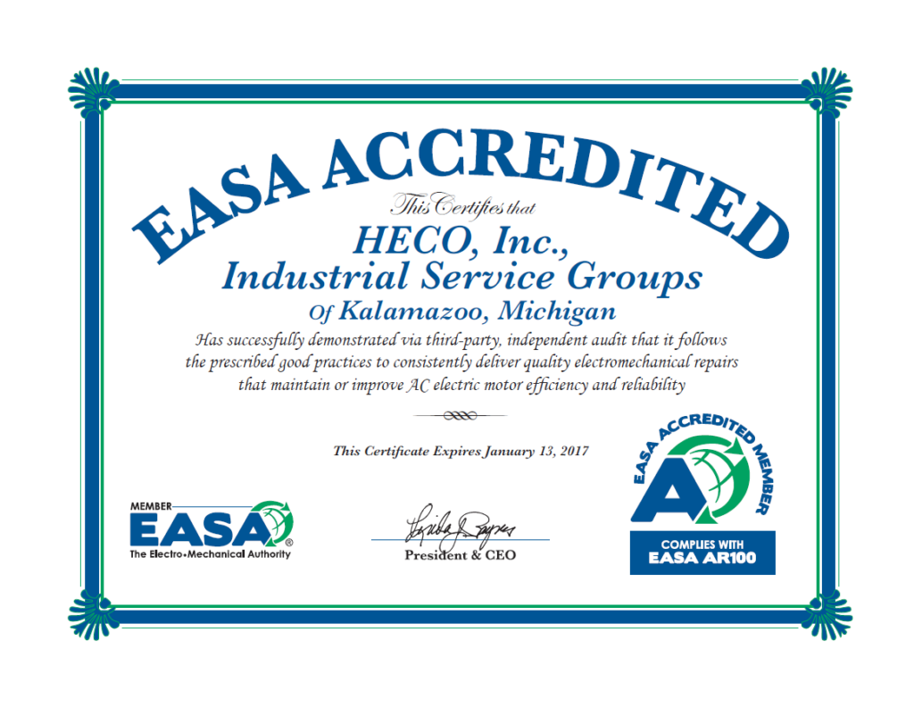 HECO Earns EASA Accreditation - HECO